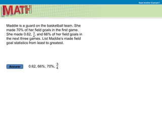(7) Lesson 4.2 - Compare and order Rational Numbers | PPTX