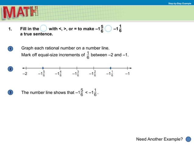 (7) Lesson 4.2 - Compare and order Rational Numbers | PPTX