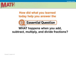 (7) Lesson 4.5 - Add and Subtract Mixed Numbers | PPTX