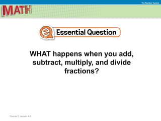(7) Lesson 4.5 - Add and Subtract Mixed Numbers | PPTX