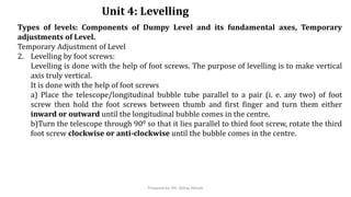 Chapter 4 Levelling | PPT | Musical Instruments | Hobbies & Interests