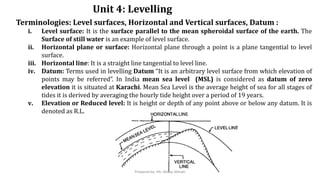 Chapter 4 Levelling | PPT | Musical Instruments | Hobbies & Interests