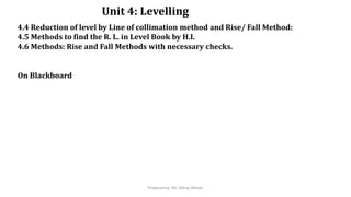 Chapter 4 Levelling | PPT | Musical Instruments | Hobbies & Interests