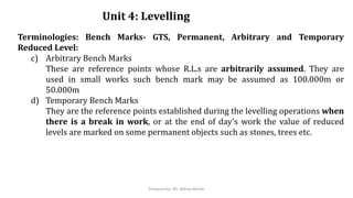 Chapter 4 Levelling | PPT