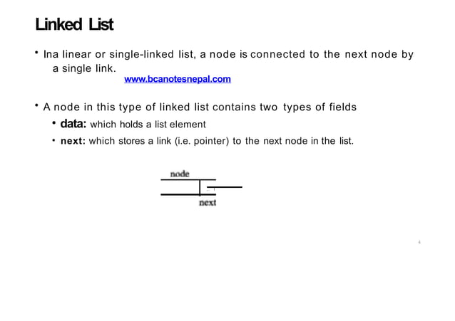 Link List : Introduction to List and Linked Lists | PPTX