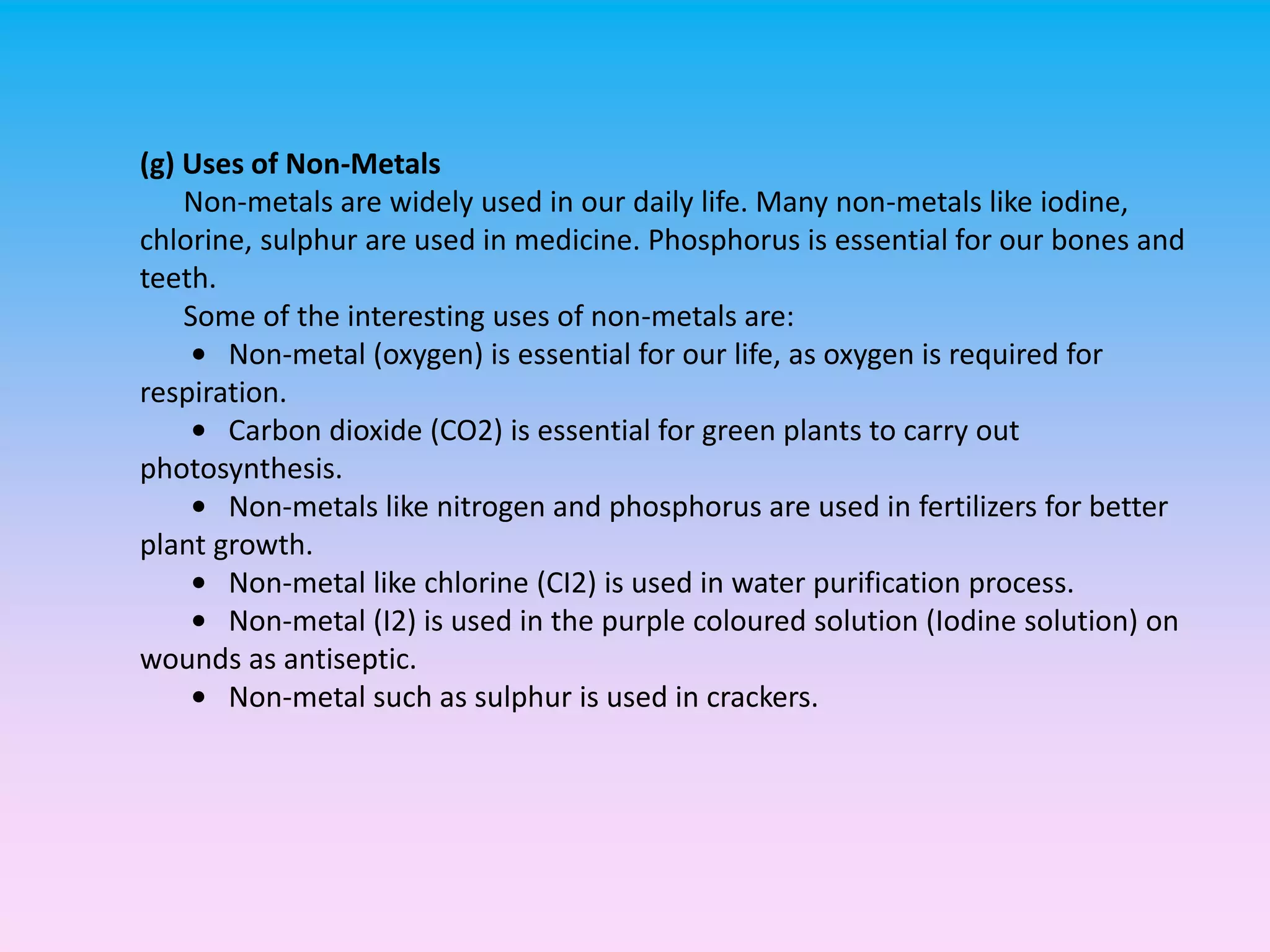 Chapter 4 materials metals and non metals.pptx