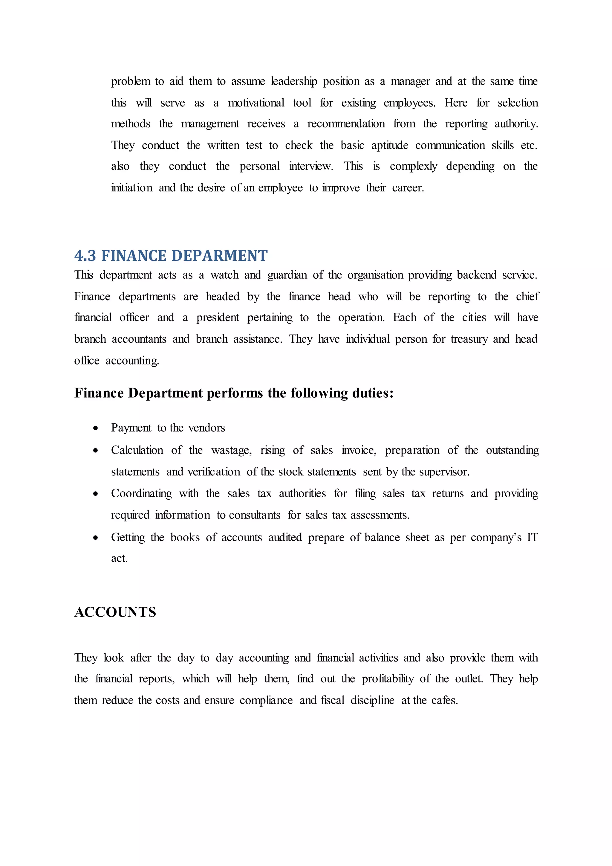 ccd departmental study | PDF