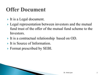 Chapter 4 mutual fund | PPTX