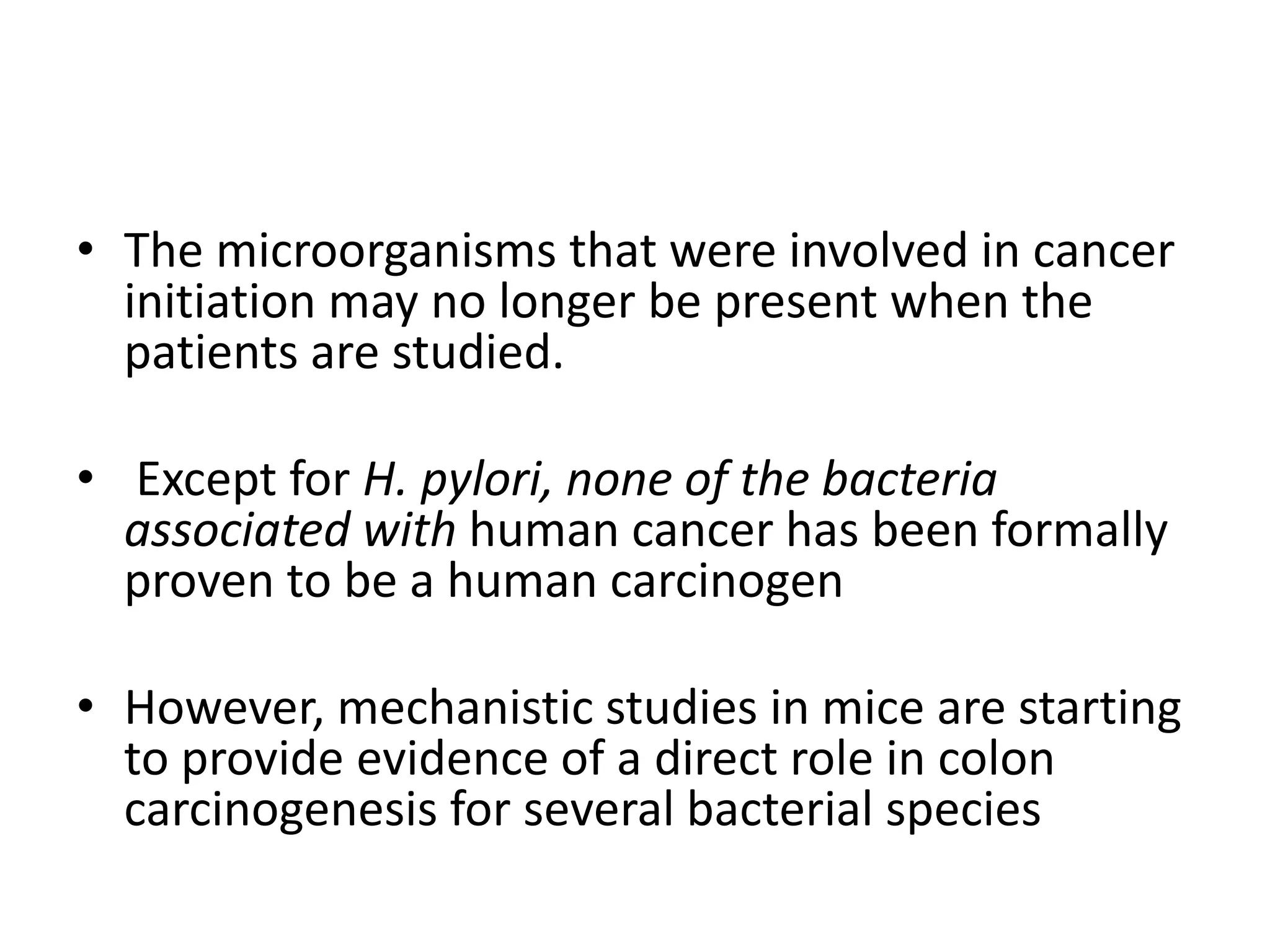 Chapter 4 microbiome and cancer | PPTX