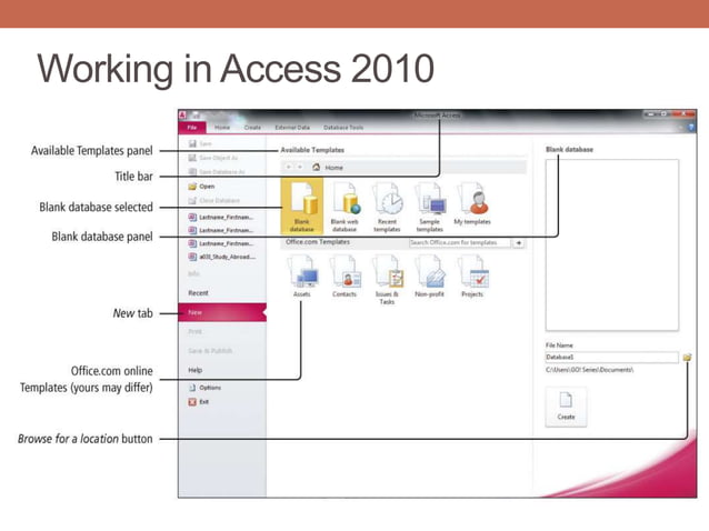 Chapter 4 microsoft access 2010 | PPTX