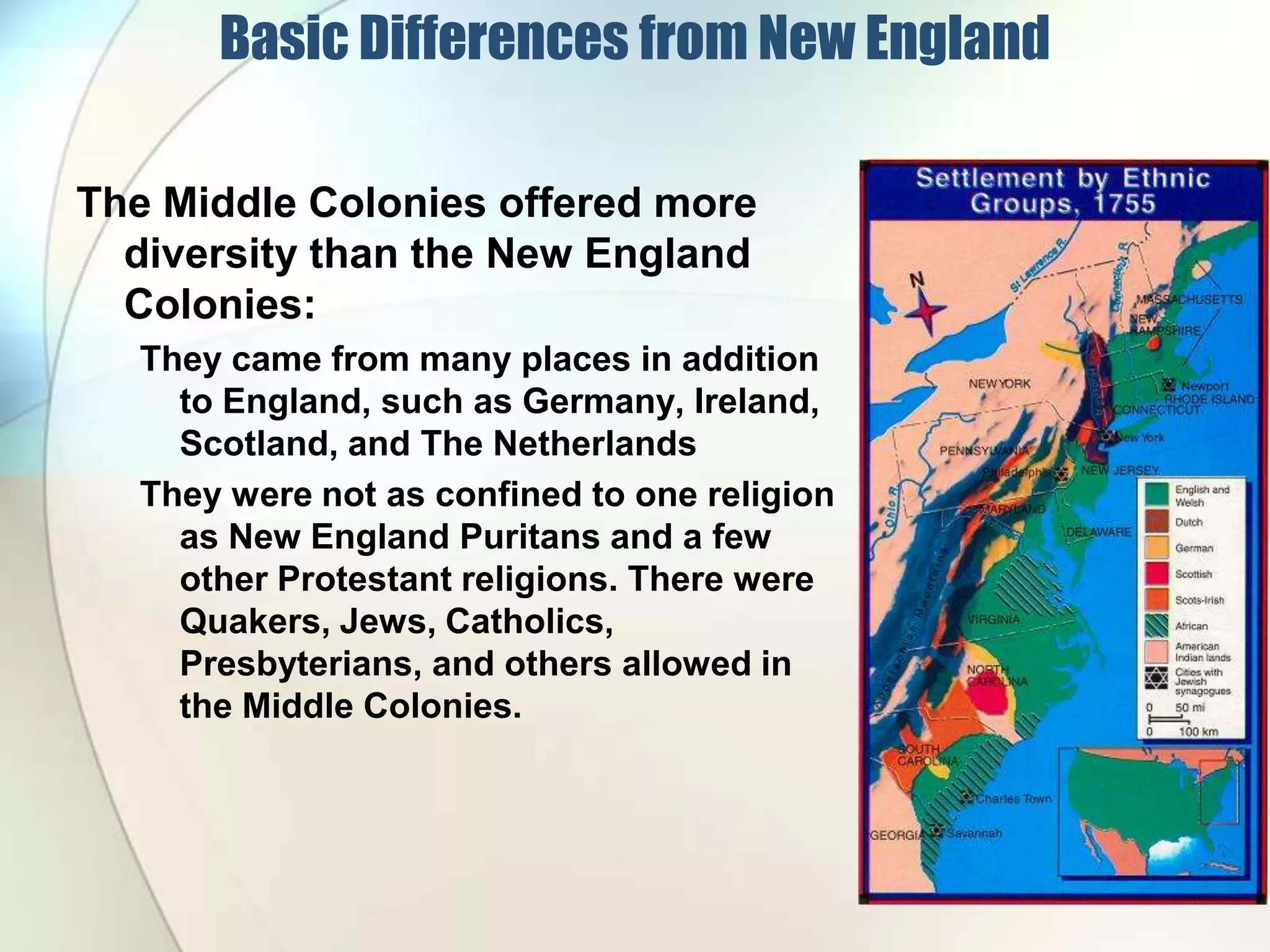 Chapter 4 middle colonies | PPTX