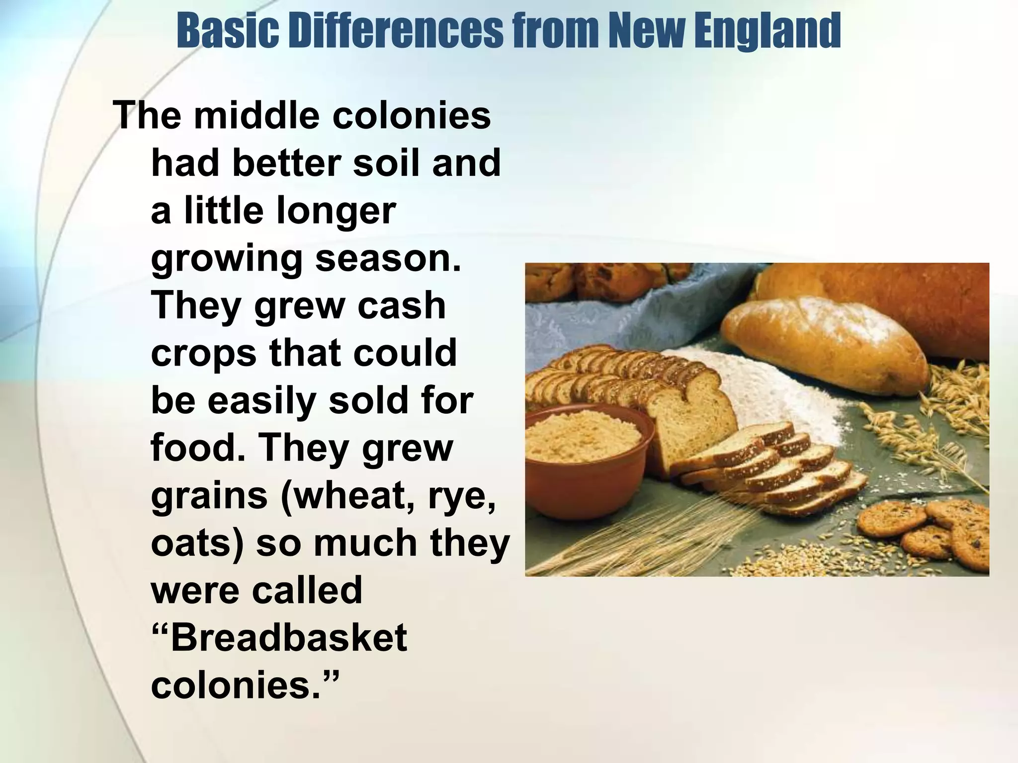 Chapter 4 middle colonies | PPTX