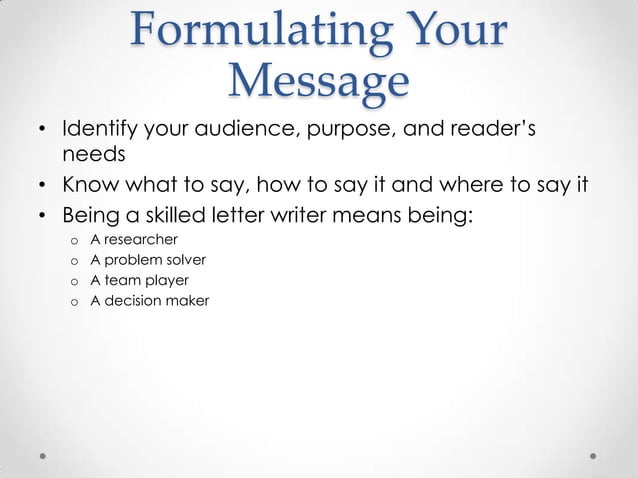 Chapter 4 most common letters | PPT