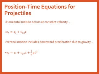 Motion in Two Dimensions | PPTX