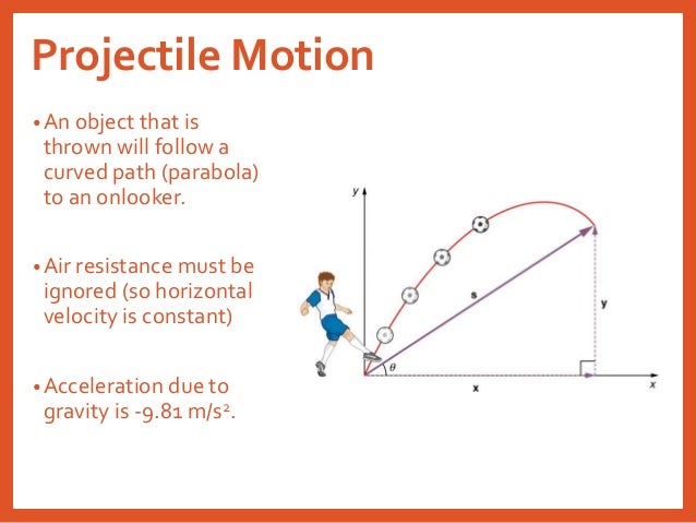 Motion in Two Dimensions Motion in Two Dimensions
