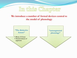 Chapter4 natural classes of sounds distinctive features | PPTX | Operating Systems | Computer ...