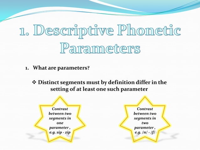 Chapter4 natural classes of sounds distinctive features | PPT
