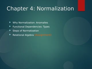 Chapter – 4 Normalization and Relational Algebra.pdf