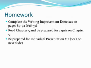 Chapter 4 Notes | PPT