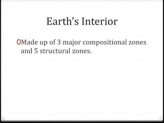 Earth's Structure | PPT