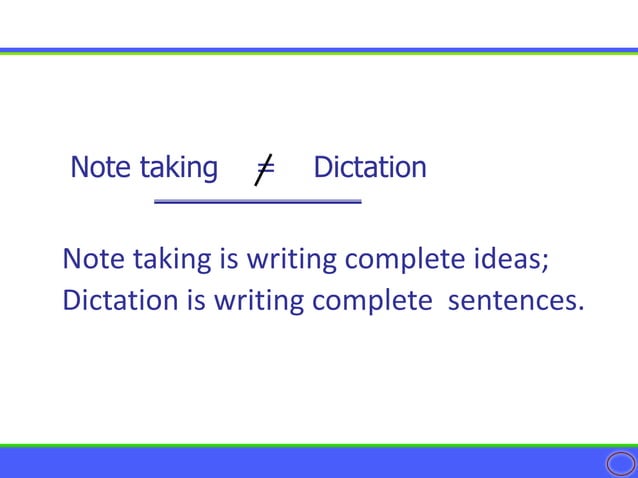 Chapter 4 Note Taking.ppt | Educational Assessment | Education