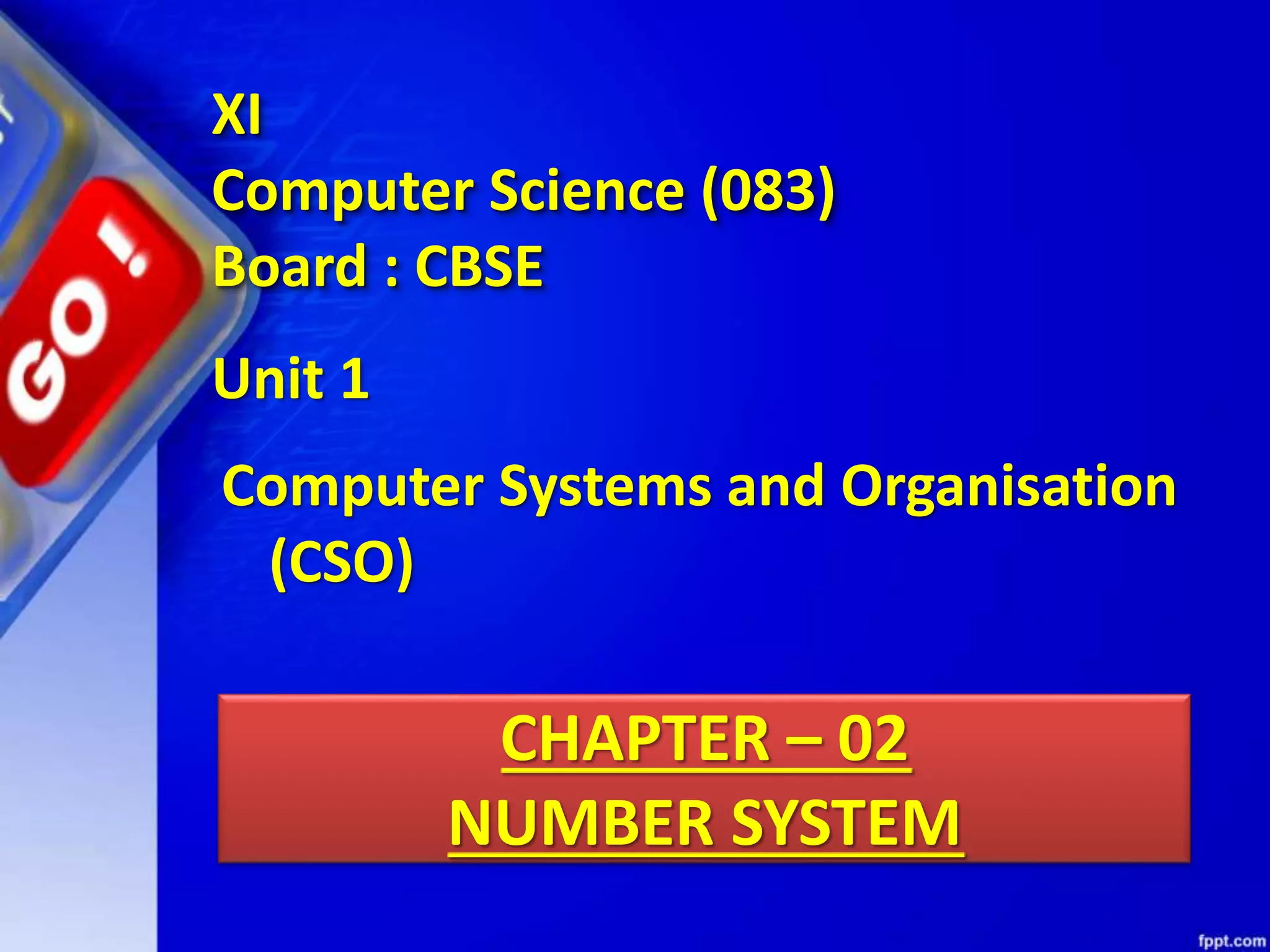 Chapter 4 number system | PPTX