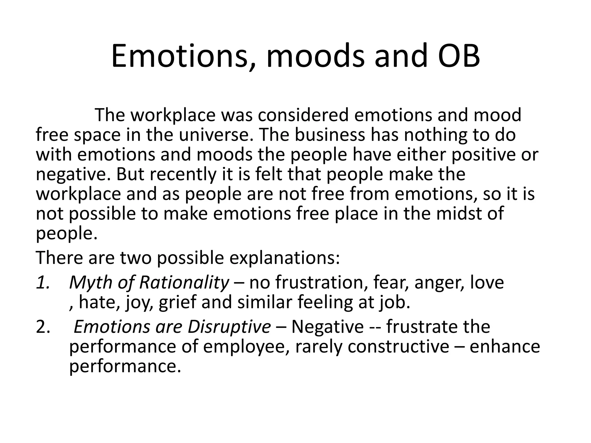 Chapter 4 ob emotions & moods | PPTX