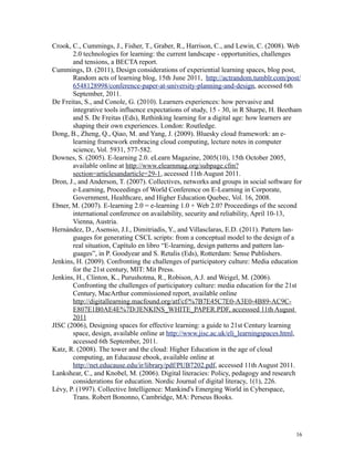 Chapter 4 open, social and participatory media | DOC