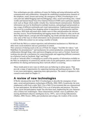 Chapter 4 open, social and participatory media | DOC