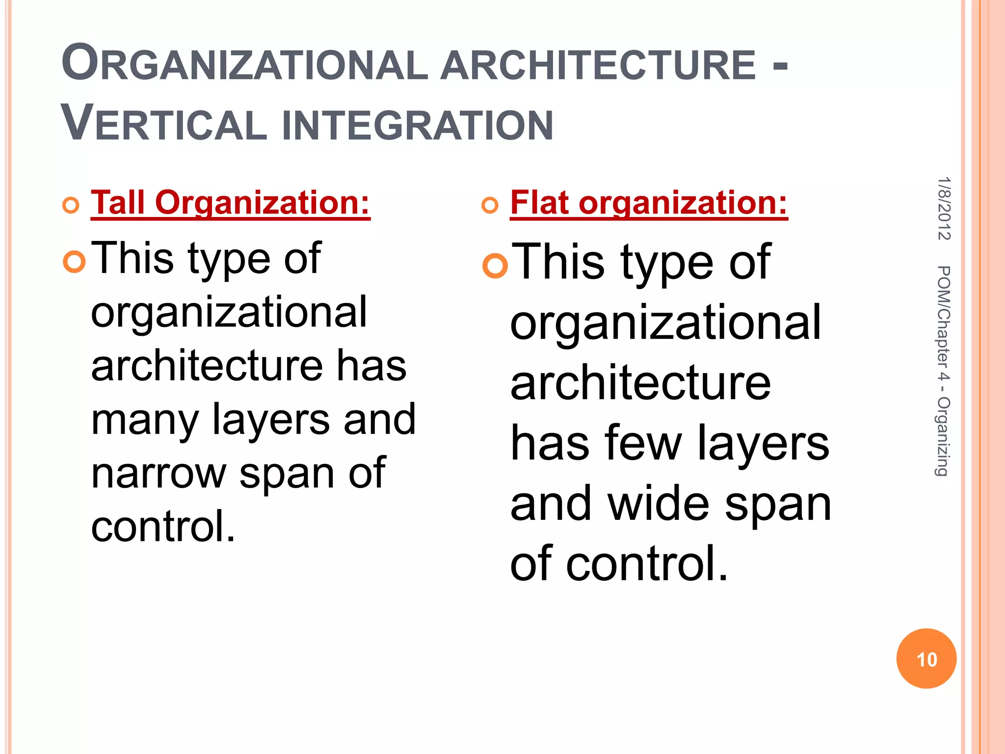 Chapter 4 organizing | PPTX