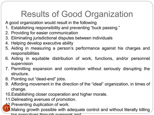 Principles of Management Chapter 4 Organizing | PPTX