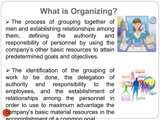 Principles of Management Chapter 4 Organizing | PPTX