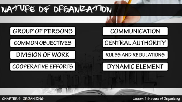 Chapter 4 organizing | PDF