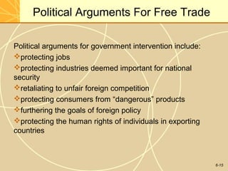 Chapter 4 part 1(The Political Economy of International Trade) | PPT