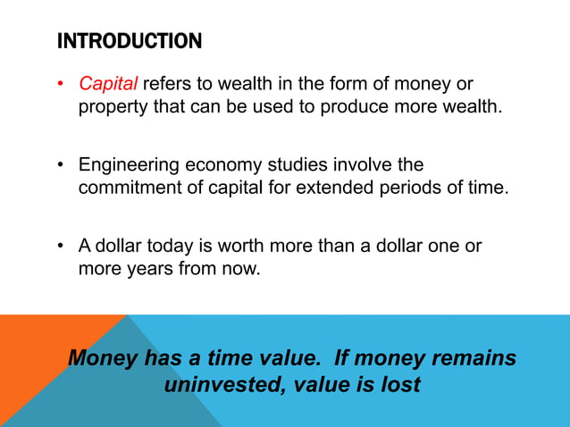 Chapter 4 : Time Value of money part 1 & 2 | PPT