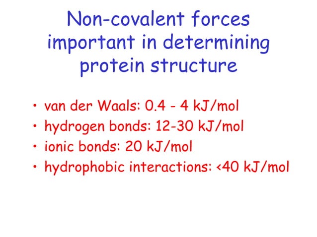 Chapter 4 (part 1) protein structure introduction- 2nd structure | PPT