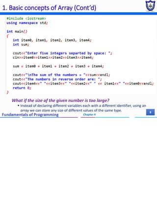Chapter 4 (Part I) - Array and Strings.pdf