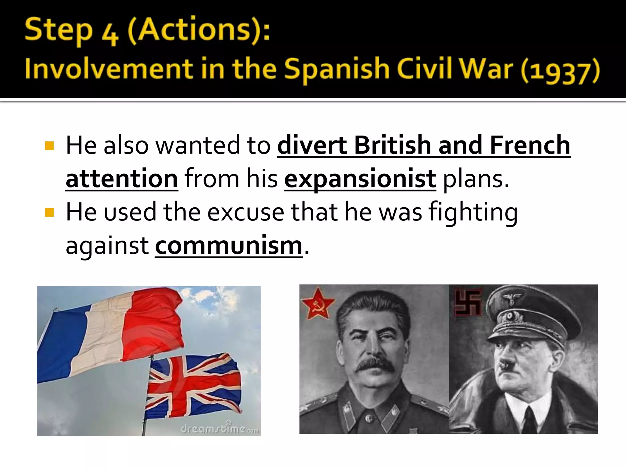 Chapter 4 Part Two (Hitler's expansionist policy) | PPTX