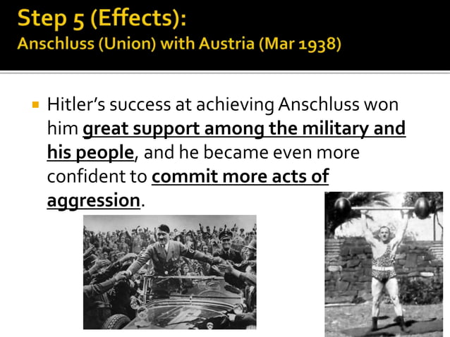 Chapter 4 Part Two (Hitler's expansionist policy) | PPT