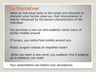 Chapter 4 perception (2) | PPT