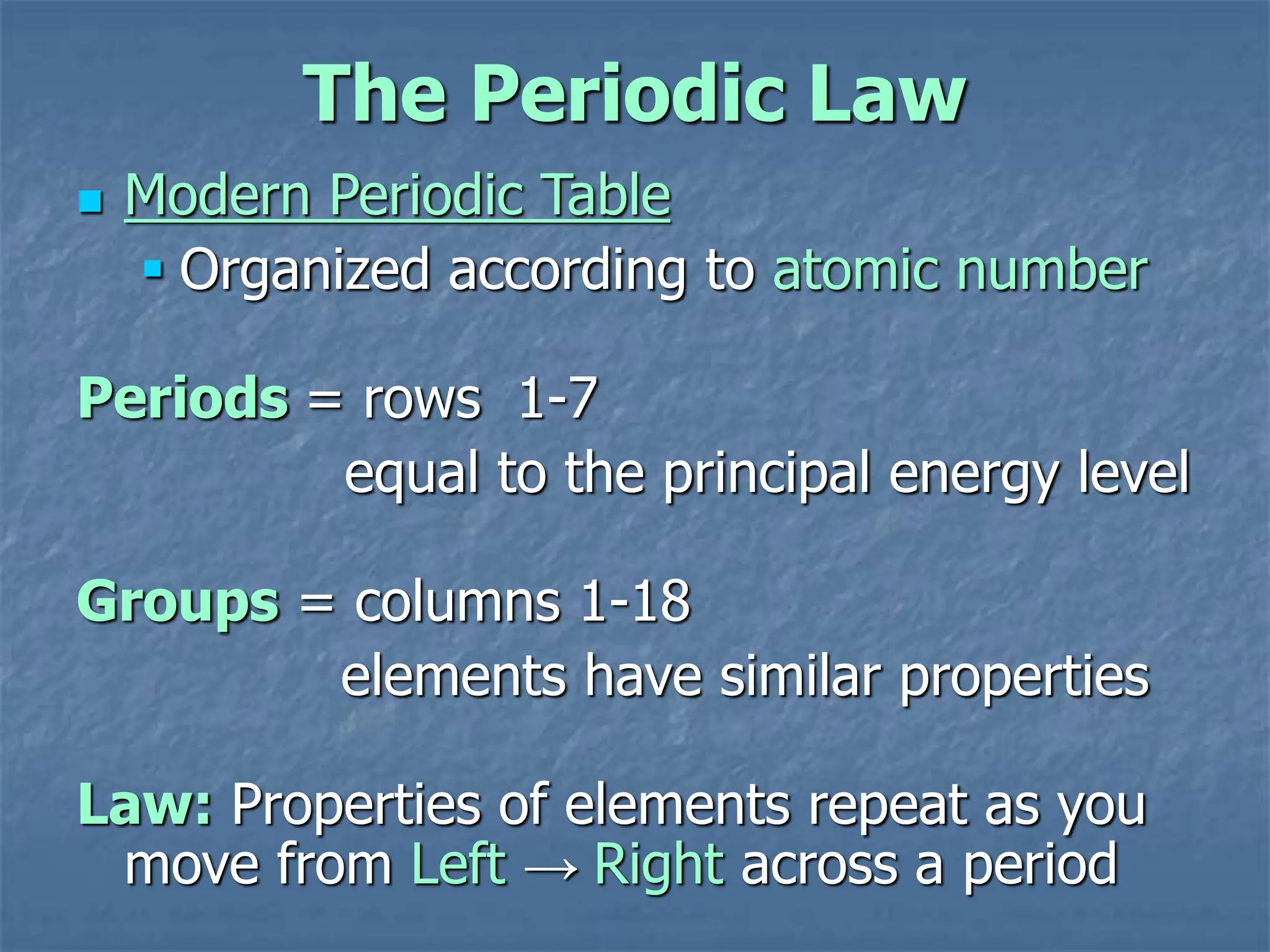 Chapter 4 Periodic Table of Elements.ppt