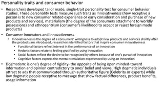 Chapter 4 Personality (1).pdf it includes all personality traits | PDF