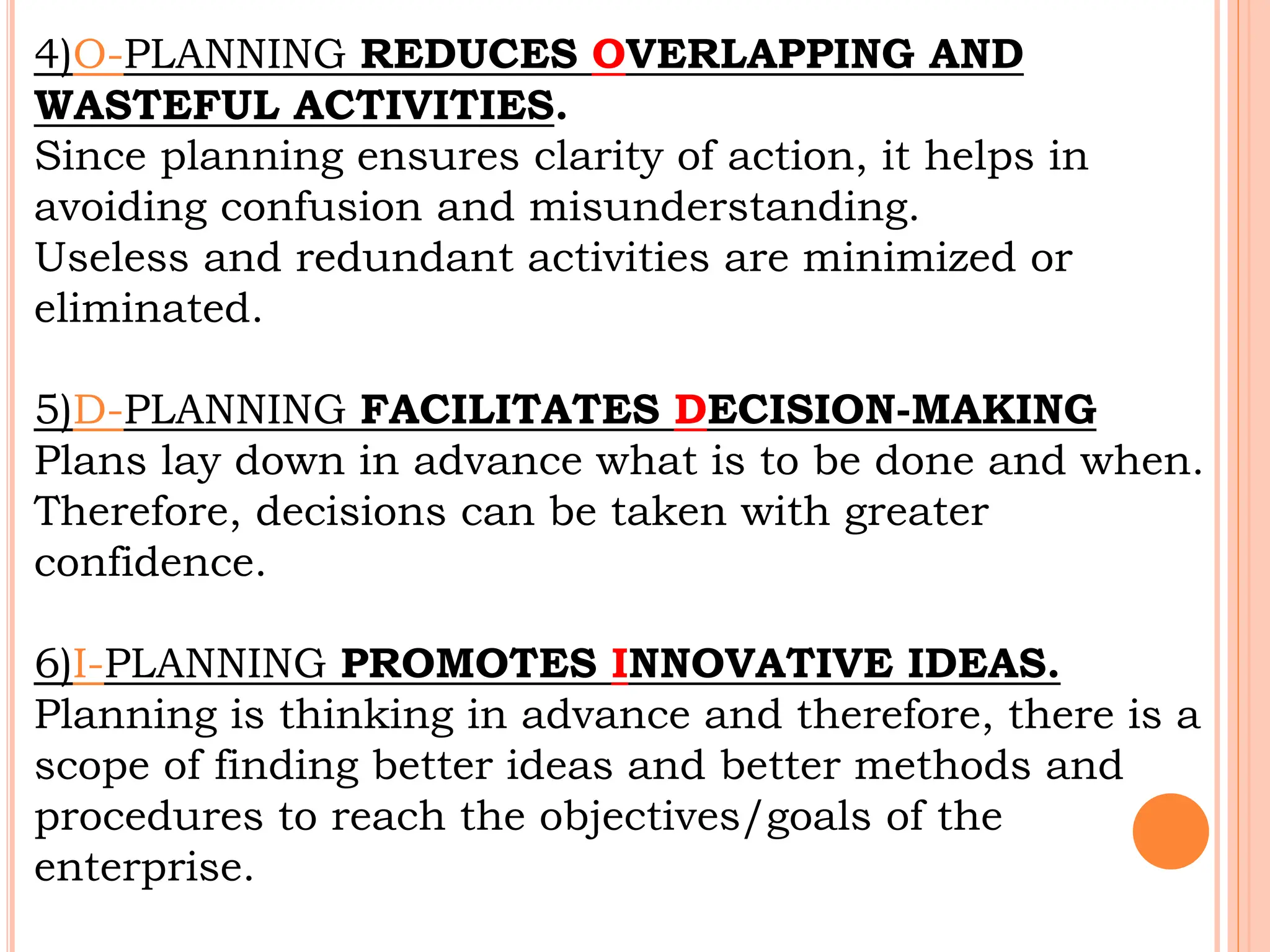 Chapter 4 planning.pptx including all the content | PPTX