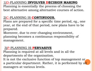 Chapter 4 planning.pptx including all the content | PPTX
