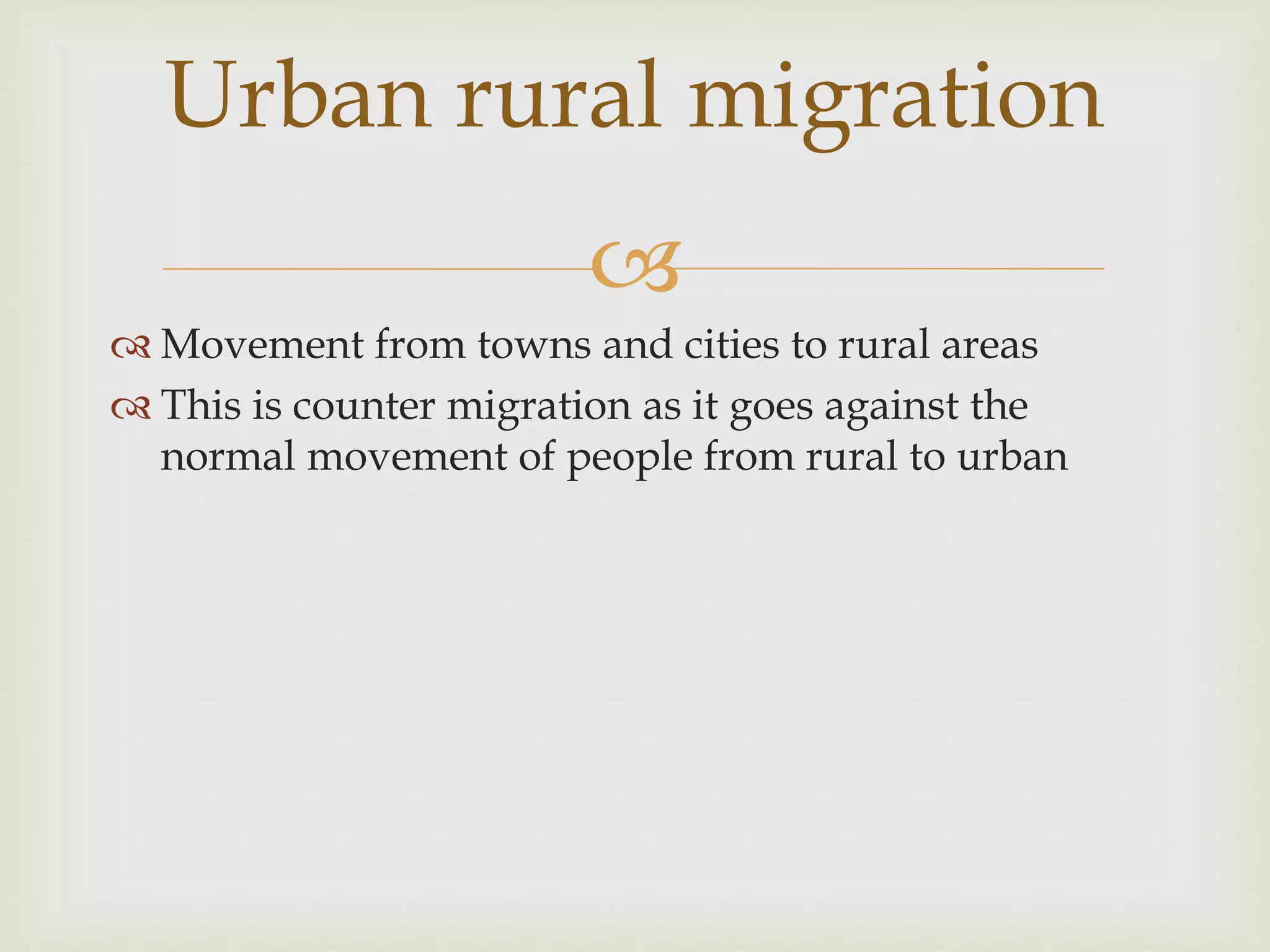 Chapter 4: population movement | PPTX
