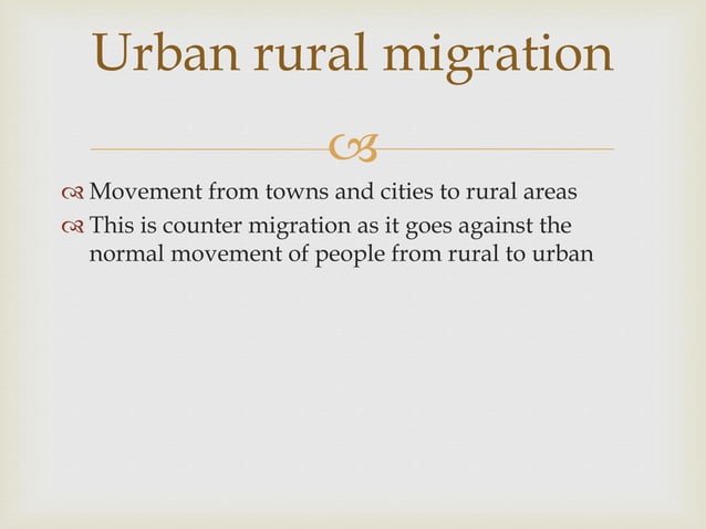 Chapter 4: population movement | PPTX