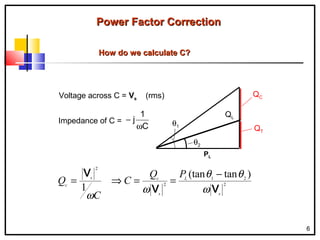 Chapter 4 (power factor correction) | PPT