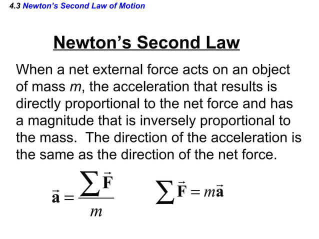 AP Physics - Chapter 4 Powerpoint | PPT