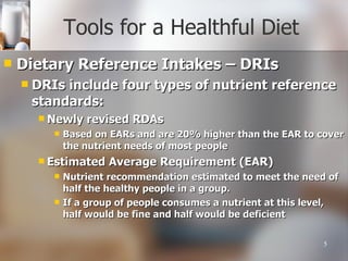 Chapter 4 pp nutrition guidelines | PPT