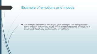 EMOTIONS AND FEELINGS | PPT